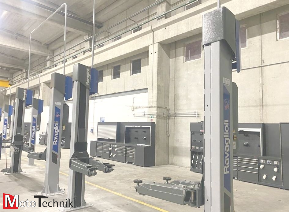 Podnośnik śrubowy dwukolumnowy RAVAGLIOLI KPX55 LIKTA w Podnośniki ...