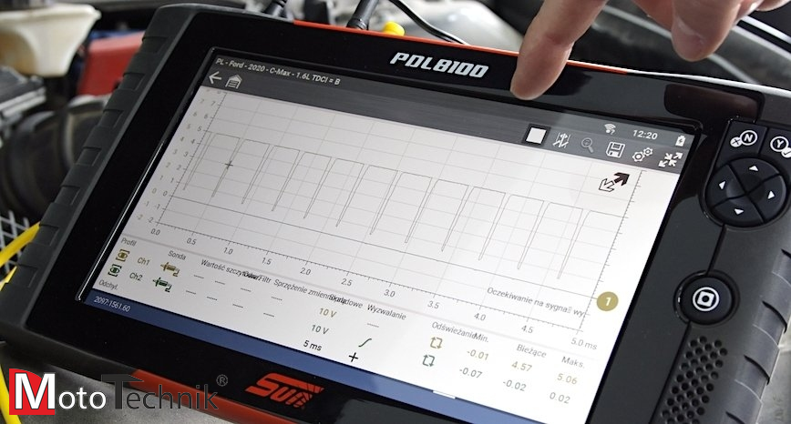Inteligentny tester diagnostyczny SUN (Snap-on) PDL 8100 - MotoTechnik ...