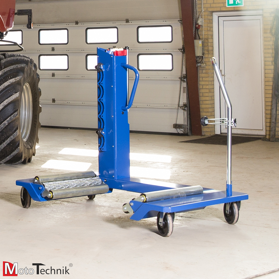 AC-HYDRAULIC - Hydrauliczny wózek do dużych kół WTA1500N - max. 1500 kg ...